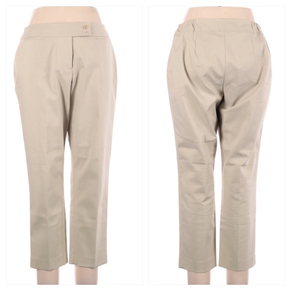 Talbots | Pants & Jumpsuits | Talbots Heritage Capris Khaki 4wp | Poshmark